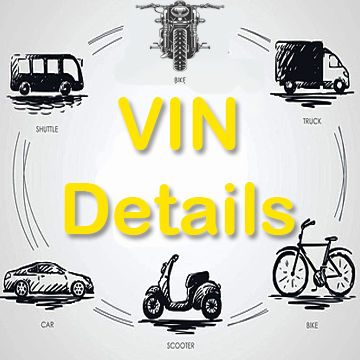 VIN Number Decode | VIN number search by VIN Details Info